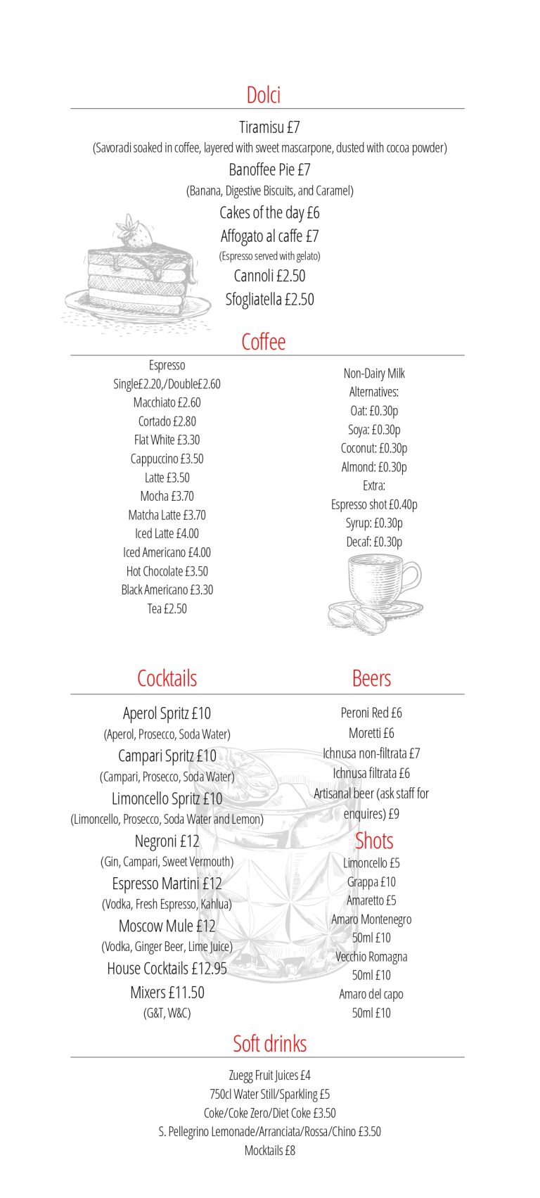 La Cucina Di Daffy 2 - Menu